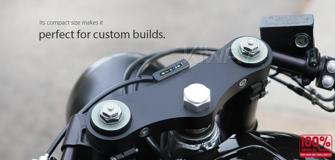 electrical & wiring: KiWAV custom motorcycle LED mini dashboard warning ...