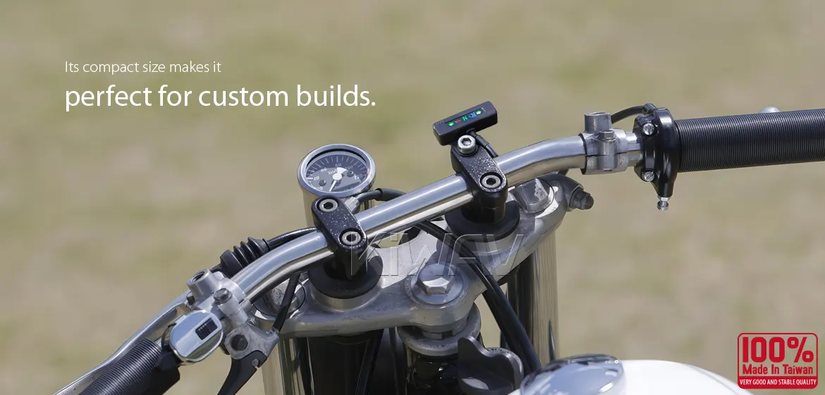 electrical & wiring: KiWAV custom motorcycle LED mini dashboard warning ...